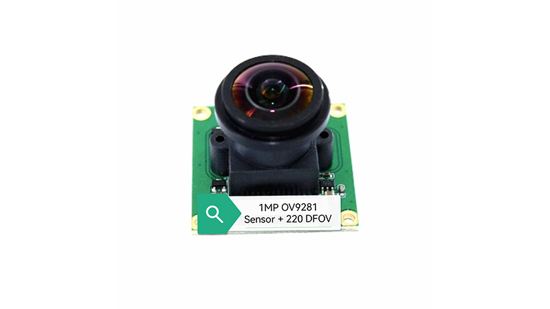 1MP Wide Angle Camera Module, Global Shutter OV9281 Sensor with 220 ...
